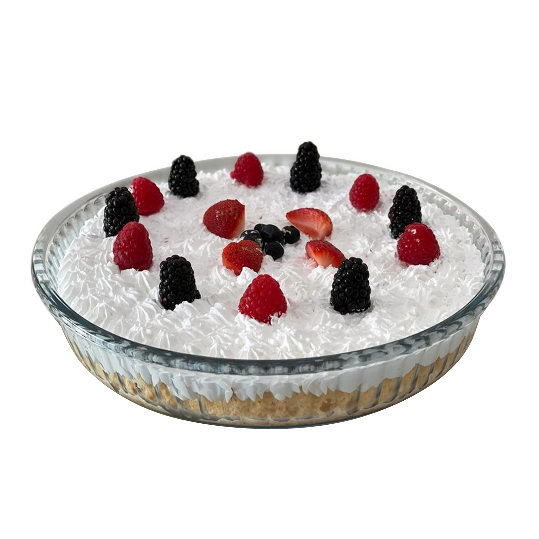 Tresleches Cake in Glass Pyrex – Mimz